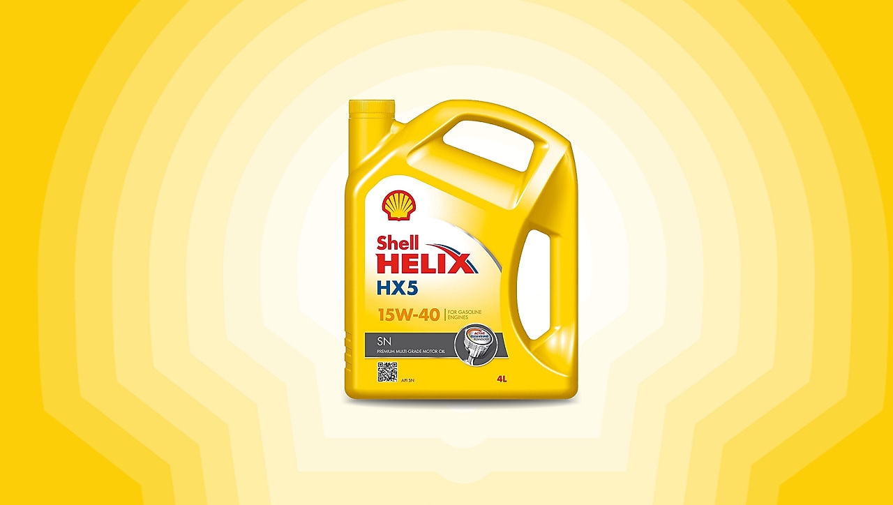 Shell Helix HX5 SN 15W-40 : l’huile moteur multigrade qui nettoie les ...